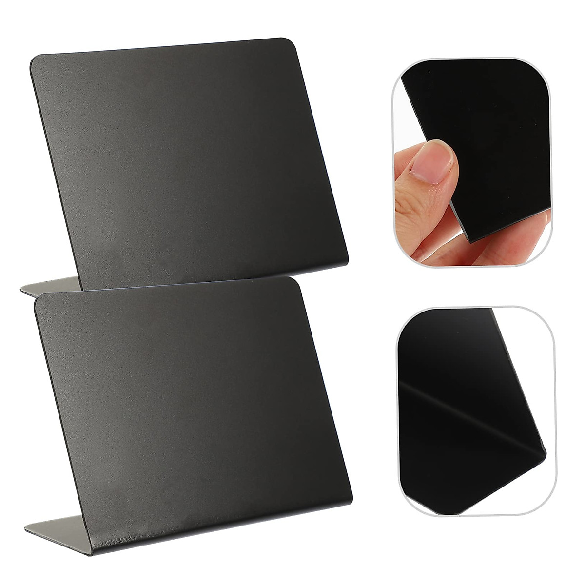 NUOBESTY 10pcs Erasable Message Board Small Memo Board Sign Home Decoration Chalkboard Decorative Mini Chalkboard Emblems Desktop Acrylic Chalkboard Sign Display Board Water Proof