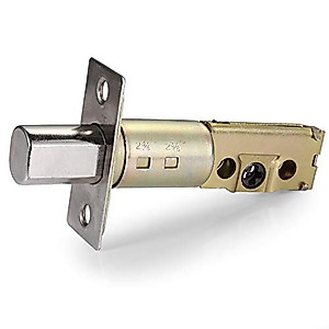 Weiye Front Door Entry Lever Lockset and Single Cylinder Deadbolt Combination Set, Satin Nickel Keyed