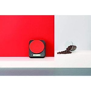 Bodum Barista Coffee and Food Scale with Built-in Timer, 6 in x 5 in, Black