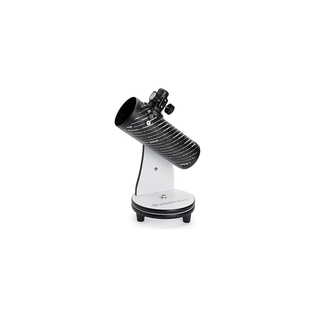 Celestron – 76mm Classic FirstScope – Compact and Portable Tabletop Dobsonian Telescope – Ideal Telescope for Beginners – Features Notable Astronomers and Scientists – BONUS Astronomy Software Package