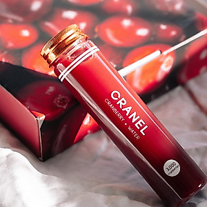 CRANEL UTI BV Support Cranberry Elixir, 1X Bottle (1 Week Supply) + Free pH Test Kit (4X Tests), Clinically-Proven, Packed with 3,000 Real Cranberries (Tart Taste) Vegan & Non-GMO, Zero Added Sugar