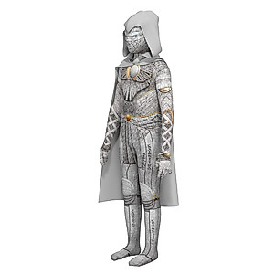 Maturead Kids Costume 2024 Halloween Party Cosplay Outfits Jumpsuit Hooded Cloak for Boys