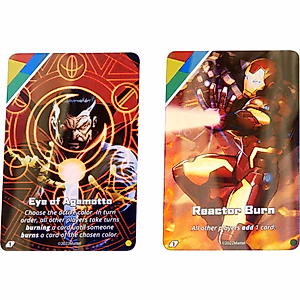 Mattel Games ​UNO Ultimate Marvel Card Game Add-On Pack with Scarlet Witch Character Deck & 2 Collectible Foil Cards, Gift for Collectors & Kids Ages 7 Years & Older