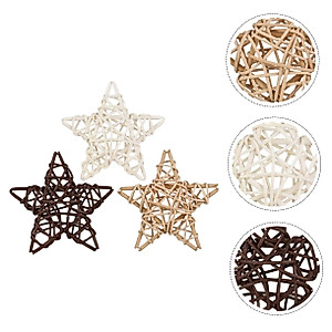 NOLITOY 9 Pcs Coffee Table Dining Table Rattan