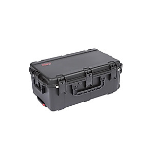 SKB Cases 3i-2615-10BC: iSeries 2615-10 Waterproof Utility Case-26" X 15" X 10" W/Wheels and Cubed Foam,Black,One Size