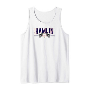 NASCAR - Denny Hamlin - Racing Flags Tank Top