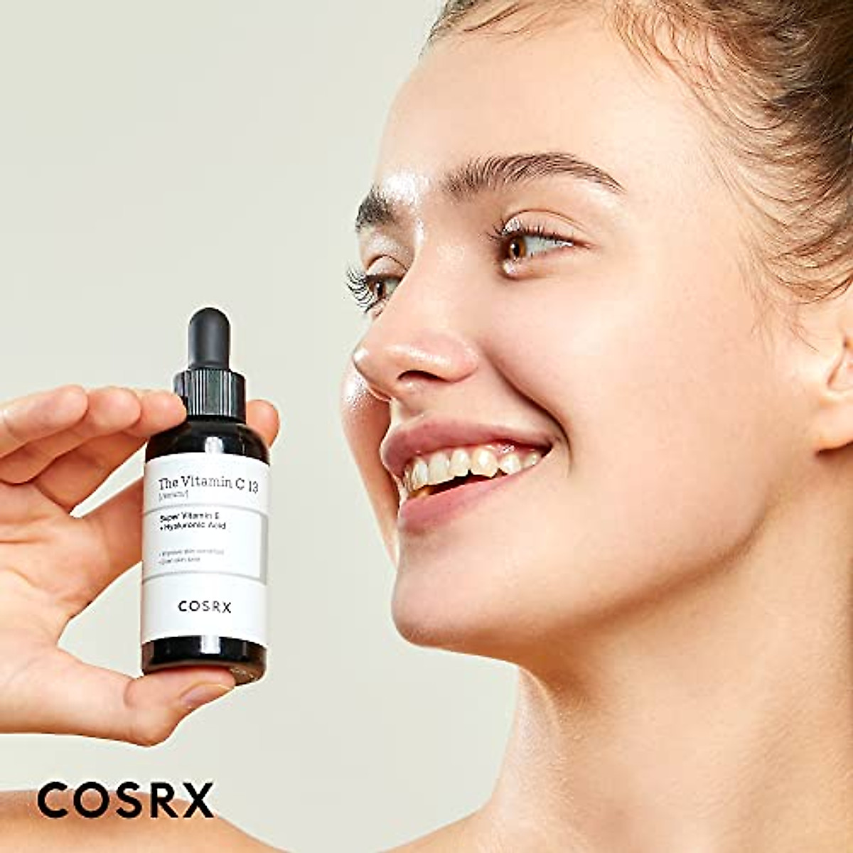 COSRX Pure Vitamin C 13% Serum with Vitamin E & Hyaluronic Acid, Brightening & Hydrating Facial Serum for Dark Spots, Fine Lines, Uneven Skin tone, 0.67fl.oz/20ml, Animal Testing-Free, Korean Skincare