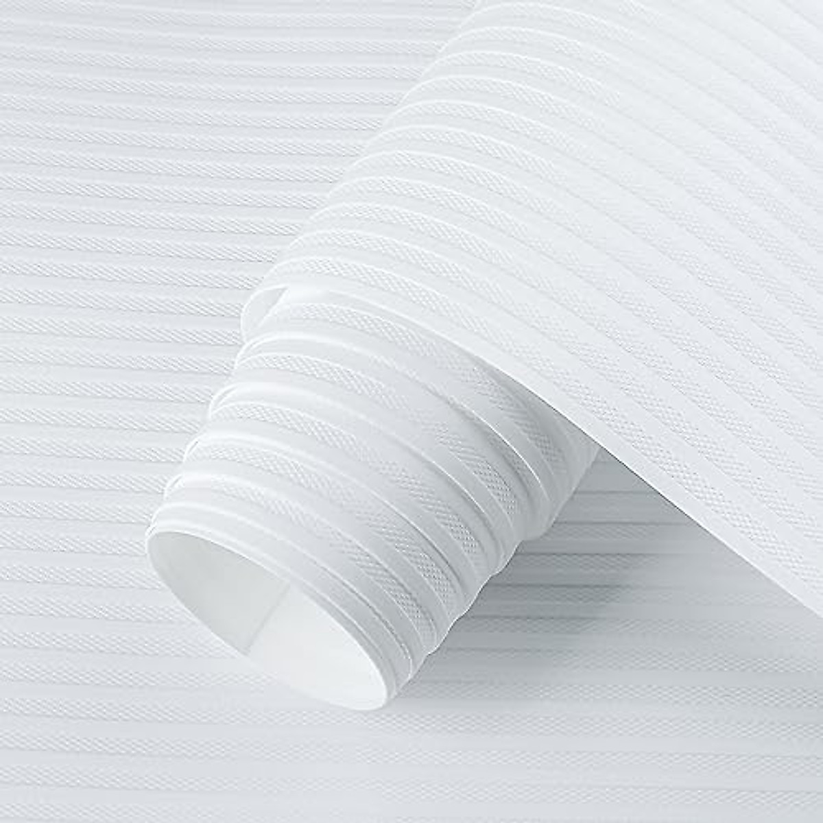 Drawer and Shelf Liner, Shelf Liner Non Adhesive Refrigerator Mats Washable, No Odor Plastic Pantry Liners Wire Shelf Paper Drawer Liner for Cupboard Kitchen Cabinets(White, 23.6 x 78.7 inches)