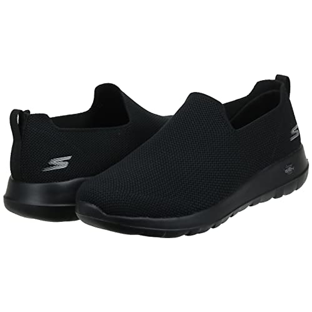 Skechers Men's Go Walk Max-Athletic Air Mesh Slip on Walkking Shoe Sneaker,Black/Black/Black,15 X-Wide US