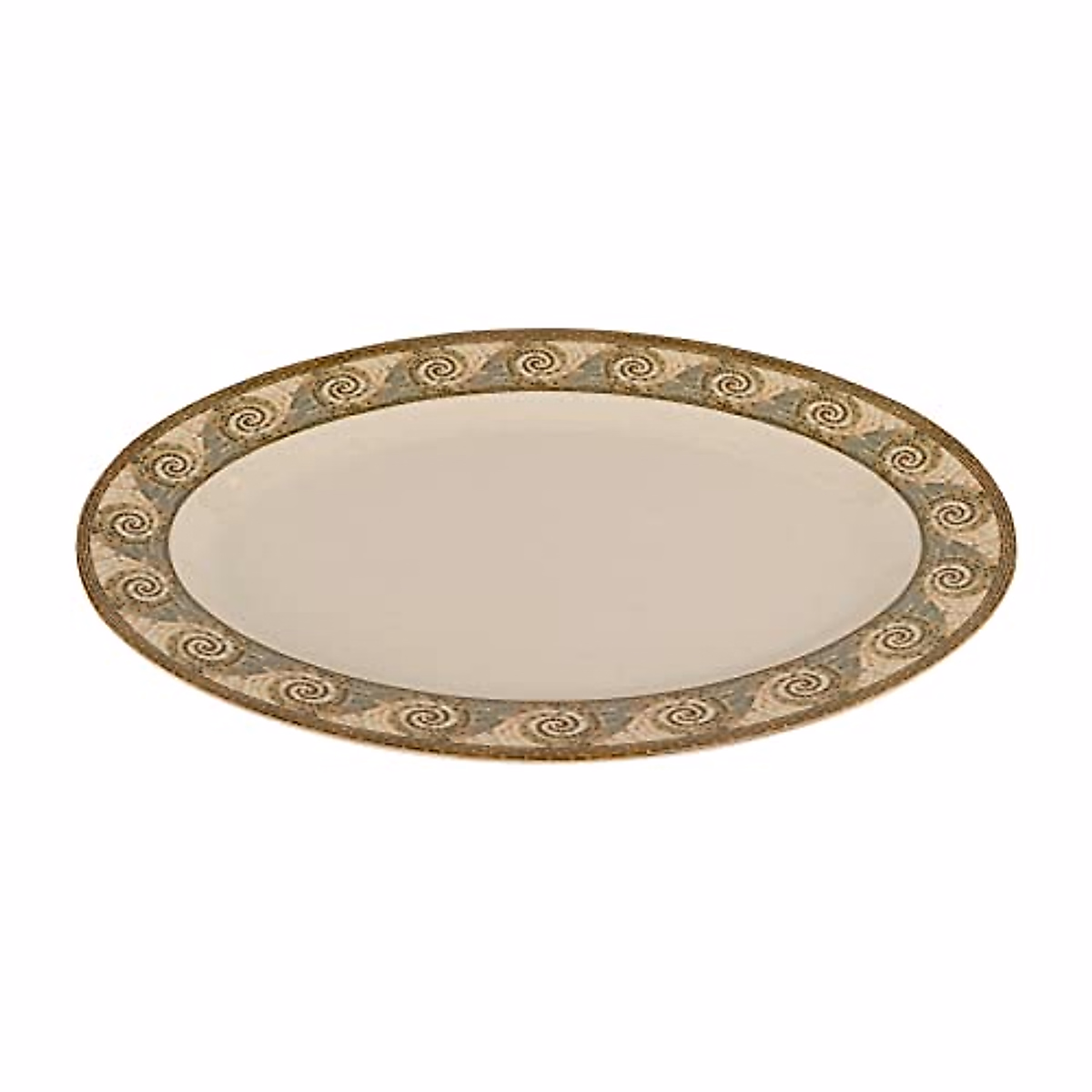 G.E.T. OP-630-MO Melamine Break-Resistant Oval Serving Platter, 30" x 20.25", Mosaic