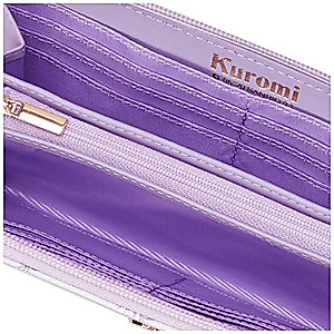 アルディ Aldi SR1-11 Women's Sanrio Round Long Wallet Kuromi