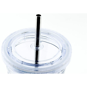 2 Venti Stainless Steel CocoStraw Replacement Straws 2qty For Hot & Cold Travel Mug To-Go Drink Cups