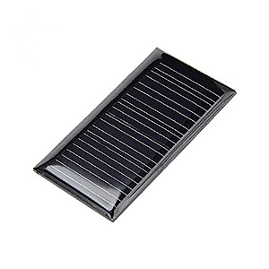 uxcell 5Pcs 5V 25mA Poly Mini Solar Cell Panel Module DIY for Phone Light Toys Charger 44mm x 24mm