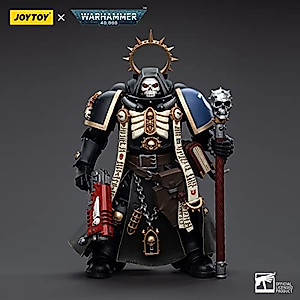HiPlay JoyToy Warhammer 40K Ultramarines Primaris Chaplain Brother Varus 1:18 Scale Collectible Action Figure