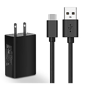 VOTY USB Charger Compatile for Kyocera DuraForce Pro 2 E6910 E6920,Kyocera Duraxv Extreme E4810 with 6FT Type-C USB C Fast Charging Cable Power Cords,Rapid Wall Charger AC Adapter for Kyocera Phone