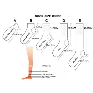 Running Sports Socks Fashion Athletic Crew Socks Crew Cotton Socks For Men And Women One Size