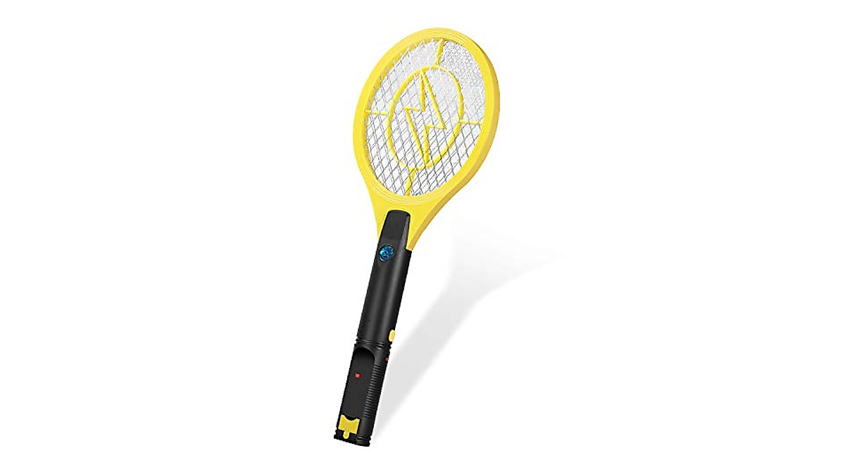 Flexzion Electric Mosquito Zapper Racket 17" Electric Rechargeable Bug ...
