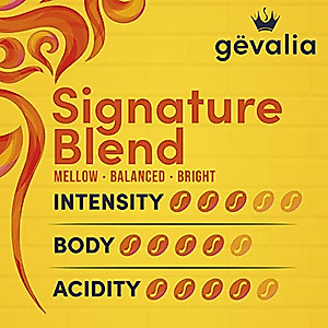 Gevalia Signature Blend Mild Roast K Cup Coffee Pods (12 Pods) (Pack of 2)