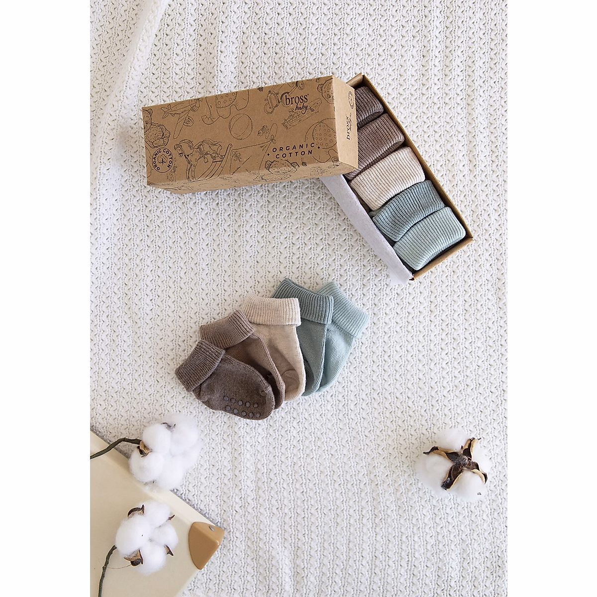 Unisex Baby Socks Pack Of 5 Newborn Socks Baby Girl Socks Baby Boy Socks Infant Socks Toddler Socks Organic Cotton 5 color Socks