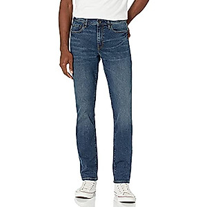 Amazon Essentials Men's Comfort Stretch Slim-Fit Jean (Previously Goodthreads), Medium Blue, 30W x 36L