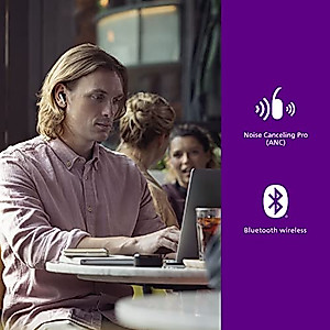 Philips T5506 True Wireless Headphones with Noise Canceling Pro (ANC PRO) and Up to 32hrs Playtime with Wireless Charging Case, Black