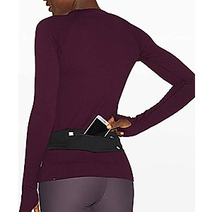 Lululemon Fast and Free Run Belt (Black, Size S/M)