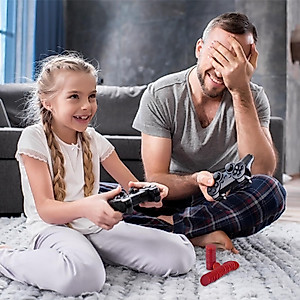 NUOBESTY 100Pcs Bingo Counting Chips Plastic Counting Counters Chips Math Learning Chip Markers for Math Game Party Props(Red)