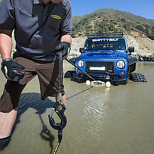 Smittybilt 10K XRC Synthetic Winch Rope (Gray) - 97710