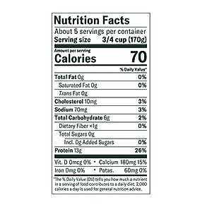 Chobani® Zero Sugar* Vanilla 32oz