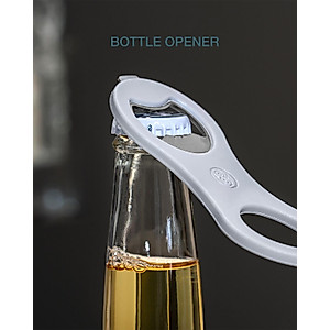 8SOM 2 in 1 Magnetic Beer Bottle Opener for Refrigerator and RV with Cap Catcher, Soft Touch Silicone Surface Protect Fridge, Pop Can Soda Can Opener for Long Nails, Ideal Gift