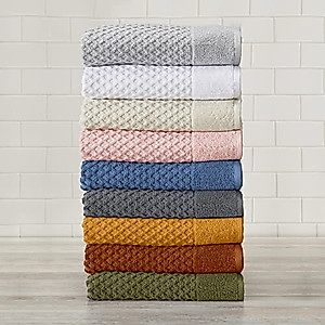 Great Bay Home 100% Cotton Copper Hand Towels | 6 Soft Bathroom Hand Towels | Highly Absorbent, Quick Dry Bath Towels | Grayson Collection (Set of 6, Copper)