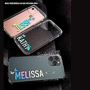 Name Clear Samsung galaxy S22+ S21 Plus S21 Ultra S23 ultra iPhone 15 Pro max iPhone 14 Plus 13 pro iphone 12 11 mini | Gifts for her Mother Women Daughter Friends