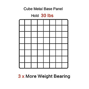 KOUSI Portable Storage Cube Cube Organizer Cube Storage Shelves Cube Shelf Room Organizer Clothes Storage Cubby Shelving Bookshelf Toy Organizer Cabinet, Transparent White, 30 Cubes Storage