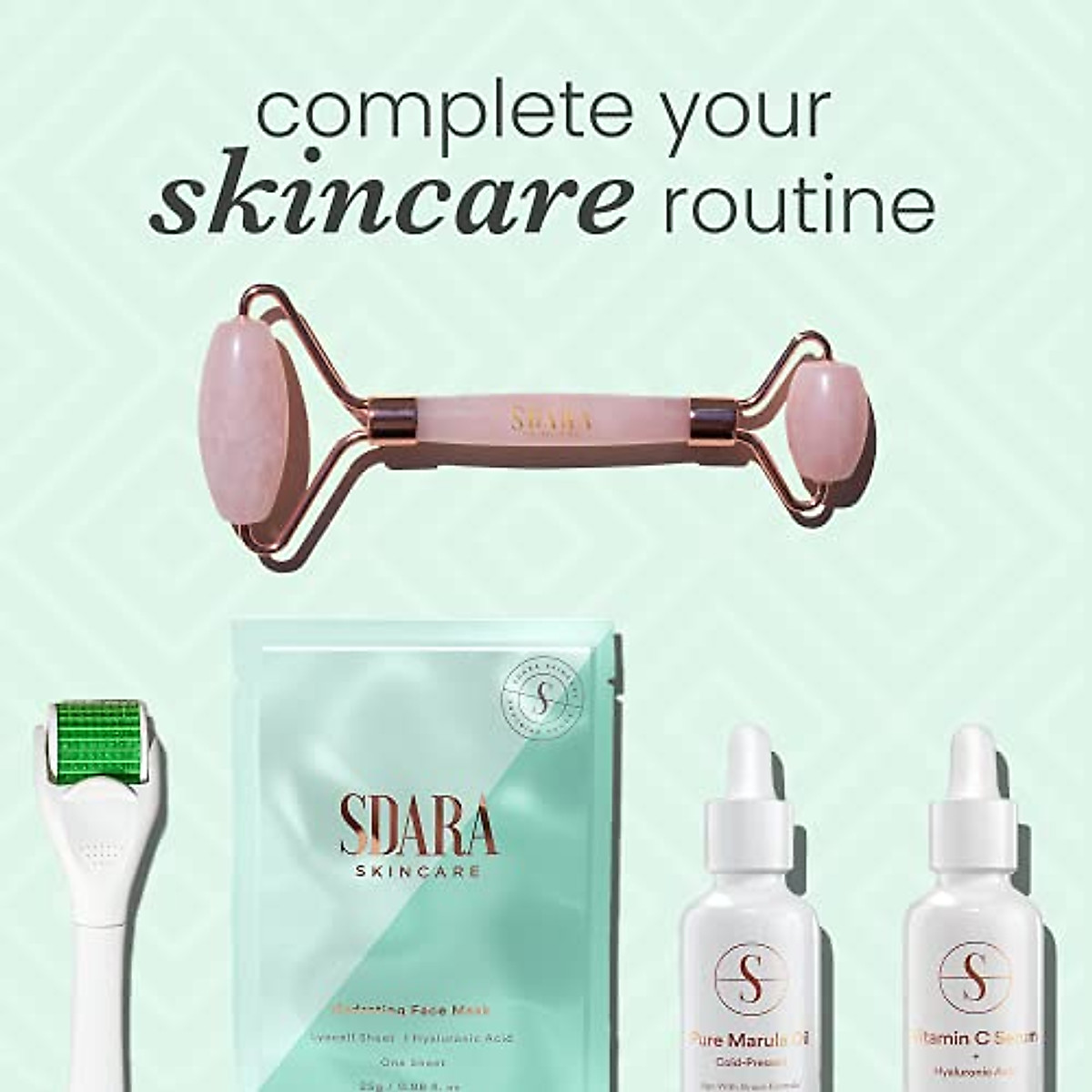 ﻿Sdara Skincare Vitamin C Serum for Face with Hyaluronic Acid 5% - 1 fl oz Skin Brightening Face Serum to Reduce the Look of Sun, Age, and Dark Spots