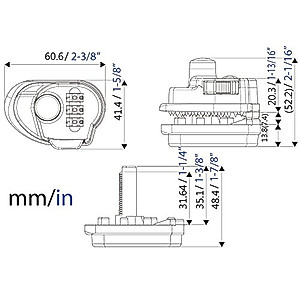 FJM Security SX-105 Combination Gun Trigger Lock