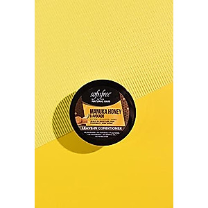 Sofn’free Leave-In Conditioner with Manuka Honey & Avocado Natural Hair Butter and Hair Moisturizer for Coily & Curly Hair - 11 Fl Oz (Pack of 1)