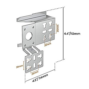 onlyfire Universal BBQ Grill Rotisserie Kit with 110V Electric Motor for Gas Grills - 45" 1/2" Hexagon Spit Rod