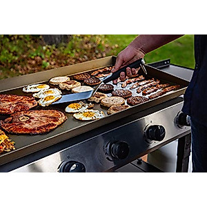 PIT BOSS 10762 5 Burner Gas Griddle, Deluxe, BLACK