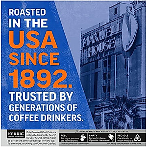Maxwell House Original Roast Medium Roast K-Cup Coffee Pods (32 ct Box)