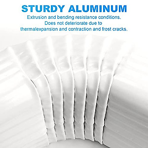 Downspout Gutter Elbow 2 x 3" Style A - Angle is 75° White Aluminum 1pack