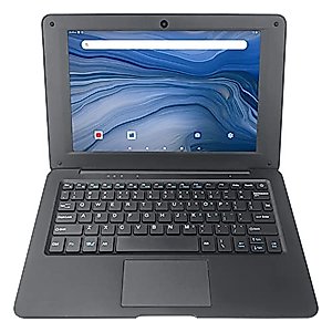 KANGBUKE Android OS Laptop,10.1-Inch IPS(1280*800) Display, Built-in WiFi, Front Camera, Bluetooth,Mini Netbook pc.(Black)