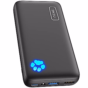 INIU Portable Charger, 18W PD QC 20000mAh USB C Power Bank, Fast Charging Compact Battery Pack, 3-Output Phone Charger Compatible with iPhone 14 13 12 11 X 8 Pro Samsung S20 S10 Google LG iPad Tablet