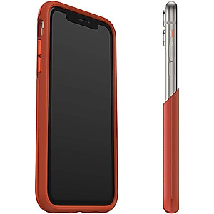OtterBox Symmetry Series Case for iPhone 11 and iPhone XR - Includes Cleaning Cloth - Risk Tiger (Mandarin RED/PUREED Pumpkin)