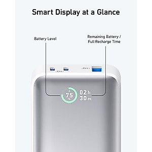 Anker Power Bank, Power IQ 3.0 Portable Charger with PD 30W Max Output (PowerCore 30W), 10,000mAh Battery Pack for iPhone 15/15 Plus/15 Pro/15 Pro Max, MacBook, Dell, Microsoft Surface, and More