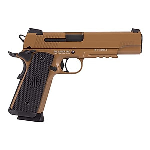 SIG SAUER 1911 Emperor Scorpion CO2-Powered 4.5mm Steel BB Caliber Semi-Auto Air Pistol with 17rd BB Mag - CO2 Cartridges Not Included