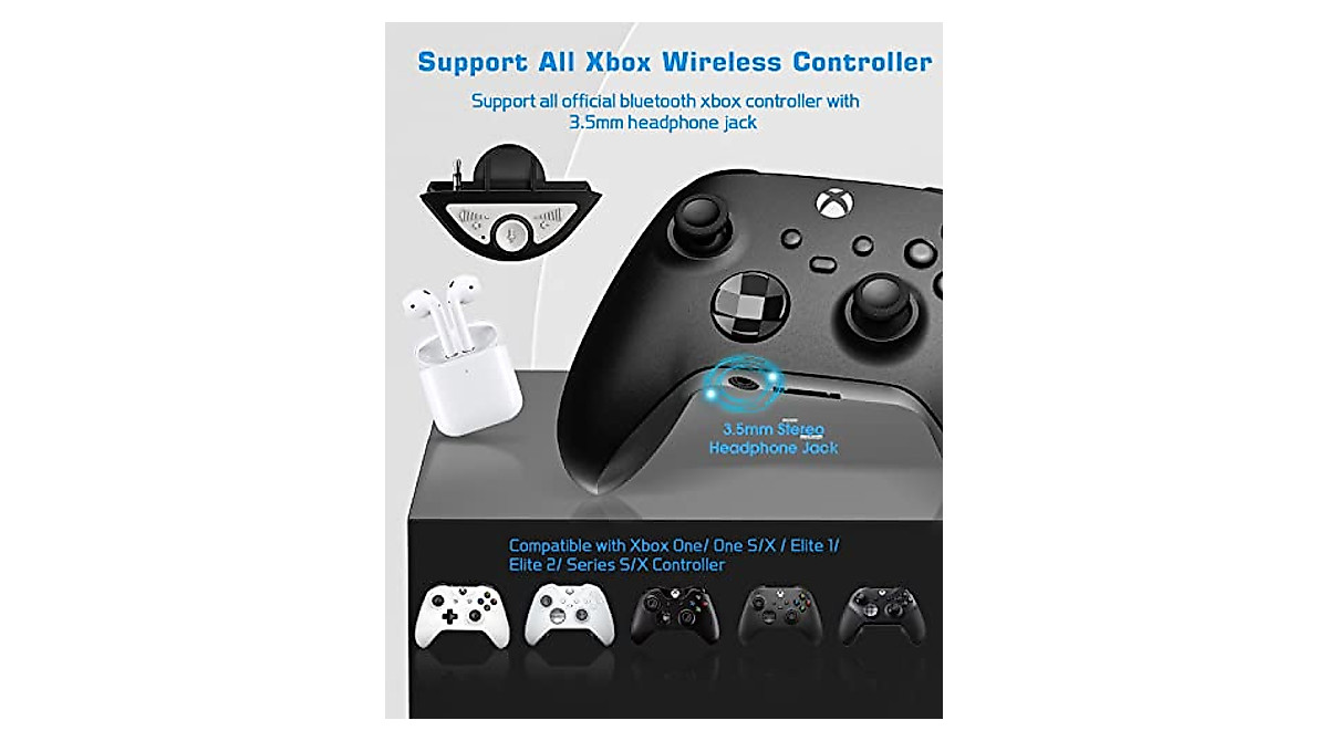 OLCLSS Xbox Controller Bluetooth Headset Adapter