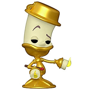 POP Disney: Beauty and The Beast - Lumiere Funko Vinyl Figure (Bundled with Compatible Box Protector Case), Multicolor, 3.75 inches
