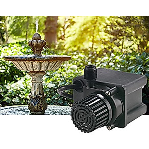 Little Giant PE-2.5F 115 Volt, 1/28 HP, 475 GPH Small Submersible Direct Drive Pump with 6-Ft. Cord, Black, 518600