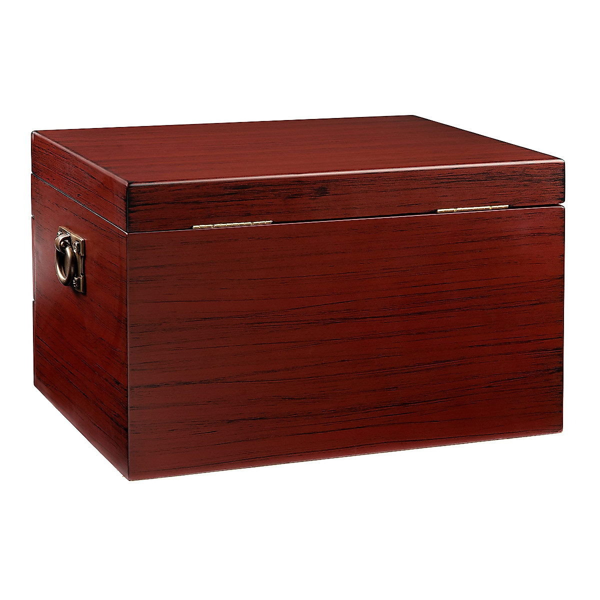 Royalty Art Fine Silverware Storage Box with Pull Out Drawer, 15” x 11”, Large Kitchen Counter Organizer for Flatware and Utensils, Decorative Home Decor