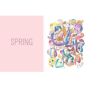 The Reverse Coloring Book™: Through the Seasons: The Book Has the Colors, You Make the Lines